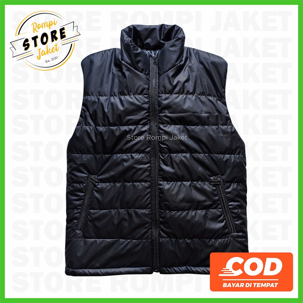 Jual Rompi Motor Pria/Wanita Rompi Puffer/Rompi Vest/Rompi Kembung ...