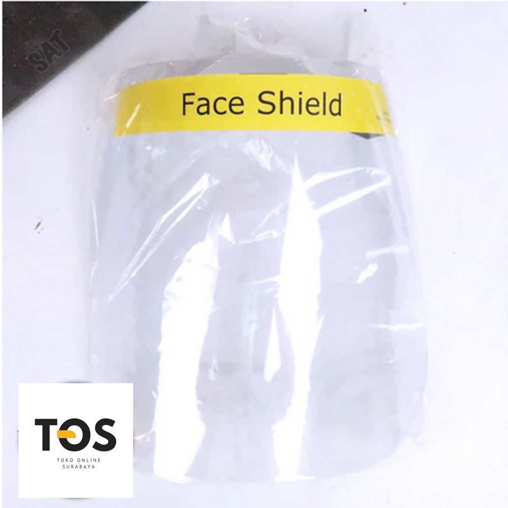 Jual Pelindung Wajah Panjang APD Face Shield Warna Kuning Face Shield ...