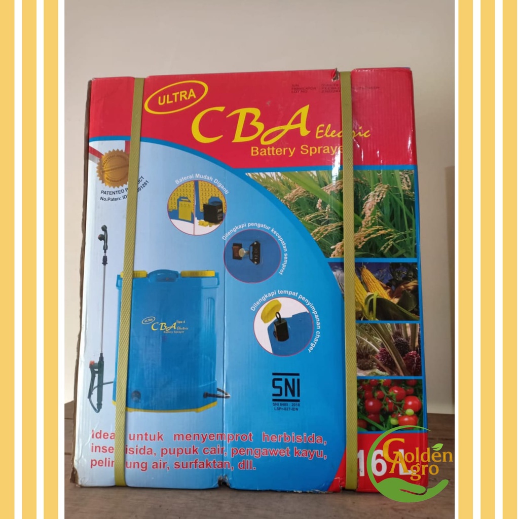 Jual TANGKI SPRAYER CBA ULTRA ELEKTRIK 16 LITER TYPE 4 | Shopee Indonesia