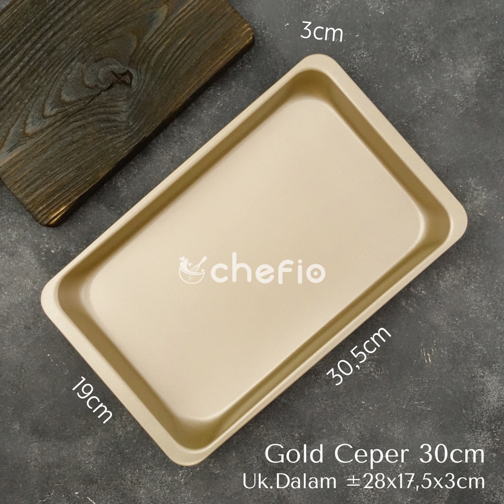 Jual Loyang Persegi Panjang Ceper/ Baking Tray / Loyang Kue Kering ...