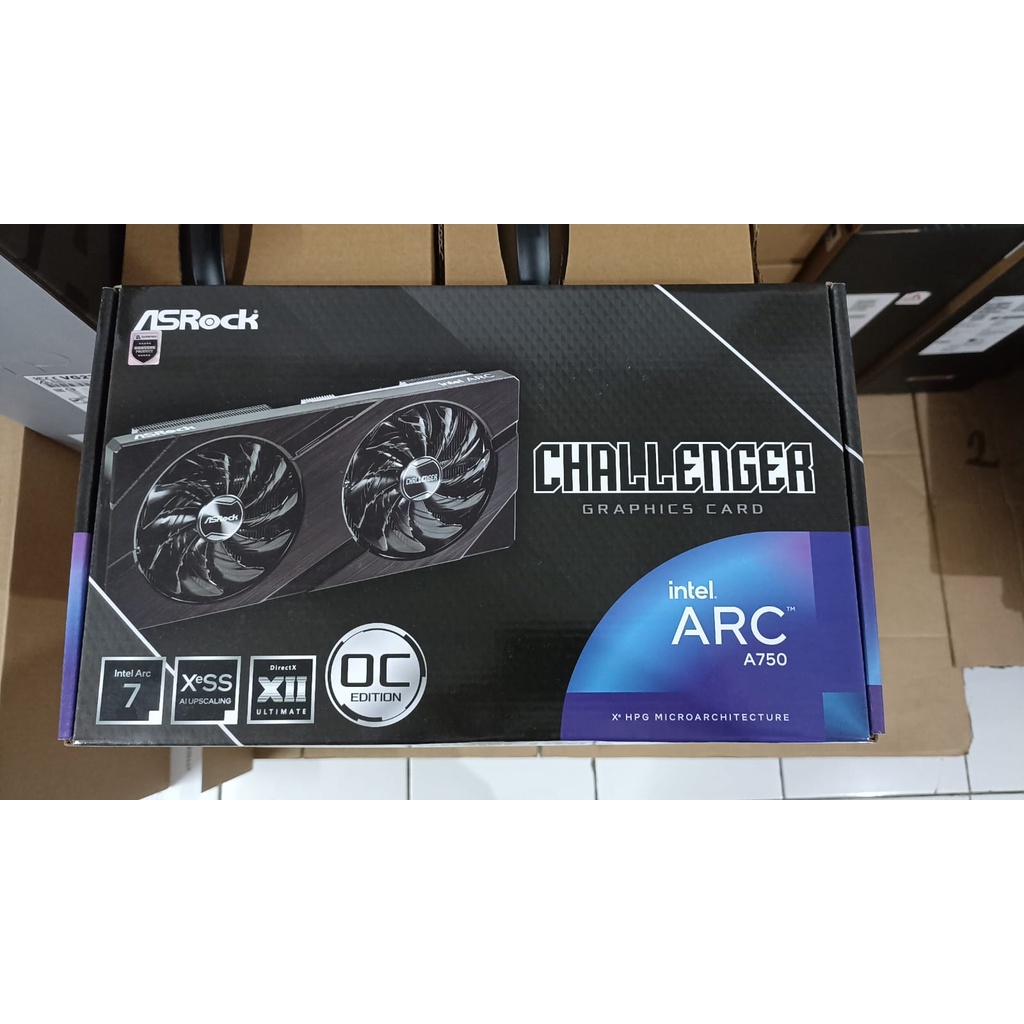 Jual VGA ASRock Intel Arc A750 Challenger D 8GB OC DDR6 - 256bit GDDR6 ...