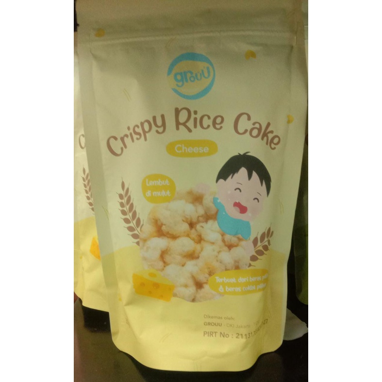 Jual Grouu crispy rice cake cheese 30g | Shopee Indonesia