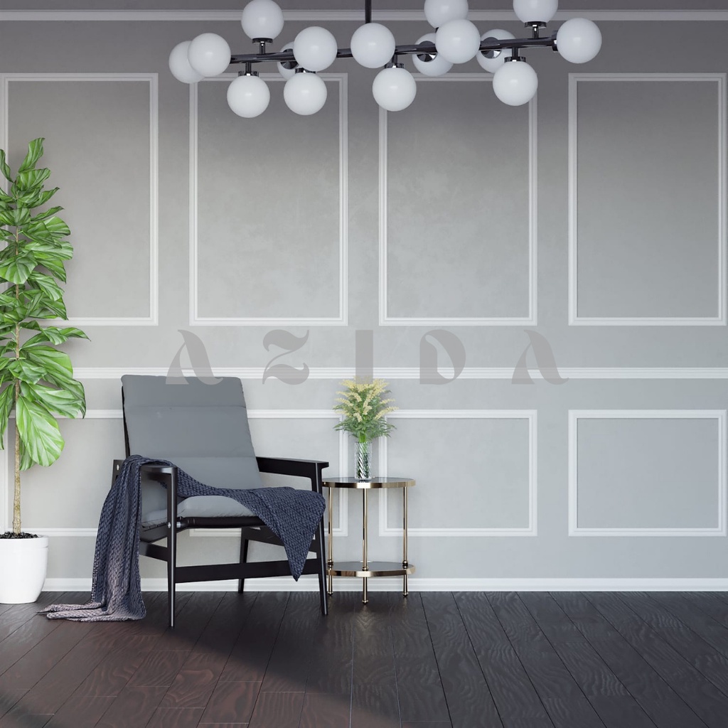 Jual Wall Moulding Kayu Set Finishing Duco Tidak Pudar Bahan Kayu ...
