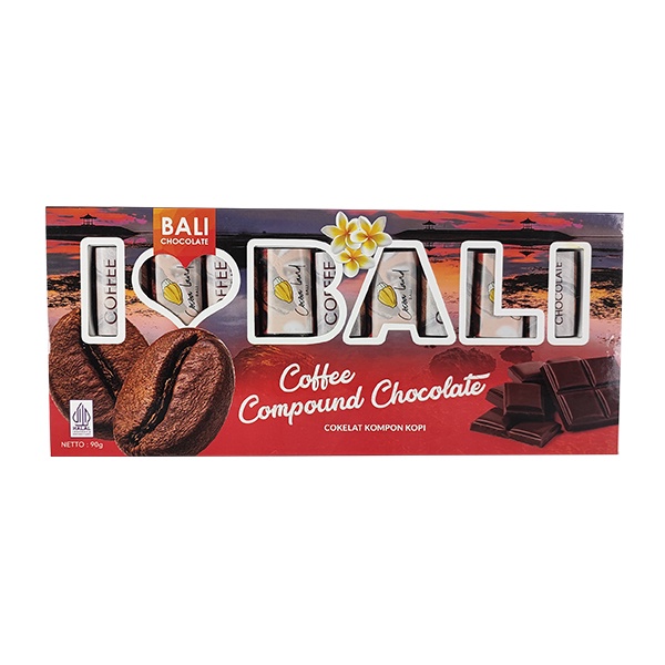 Jual Cocoa Land - Compound Chocolate I Love Bali Coffee - 90 gr ...