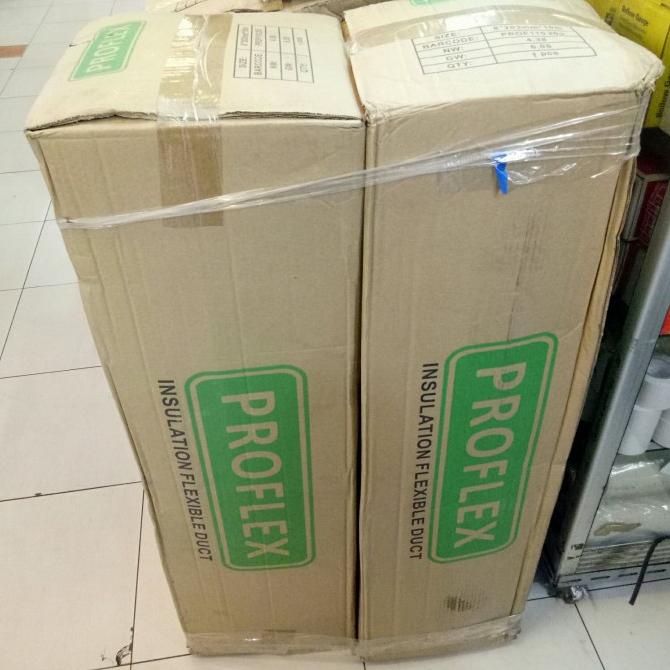 Jual Flexible Duct Insulated 8" Merk Proflex 10Mtr | Shopee Indonesia