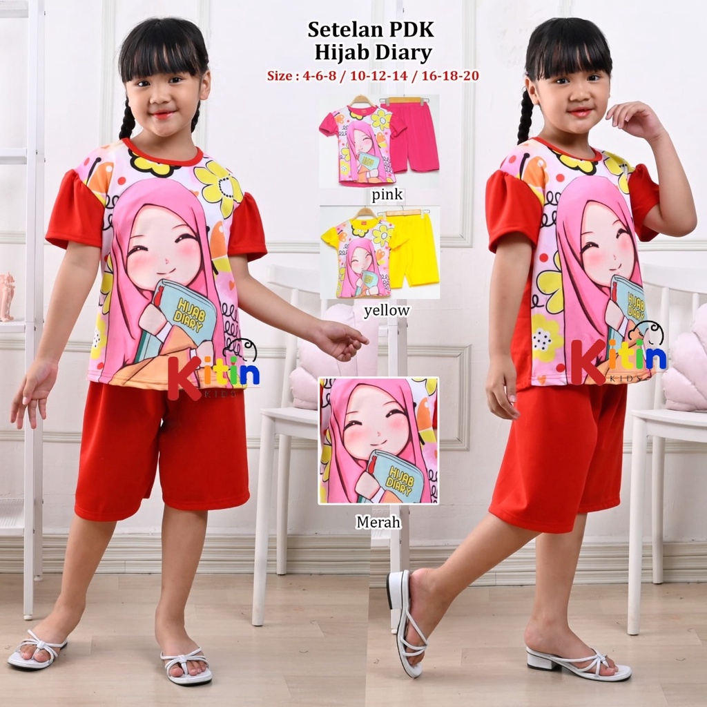 Jual OP - SETELAN BAJU MAIN DAN HARIAN ANAK CEWEK/PEREMPUAN SCUBA ...