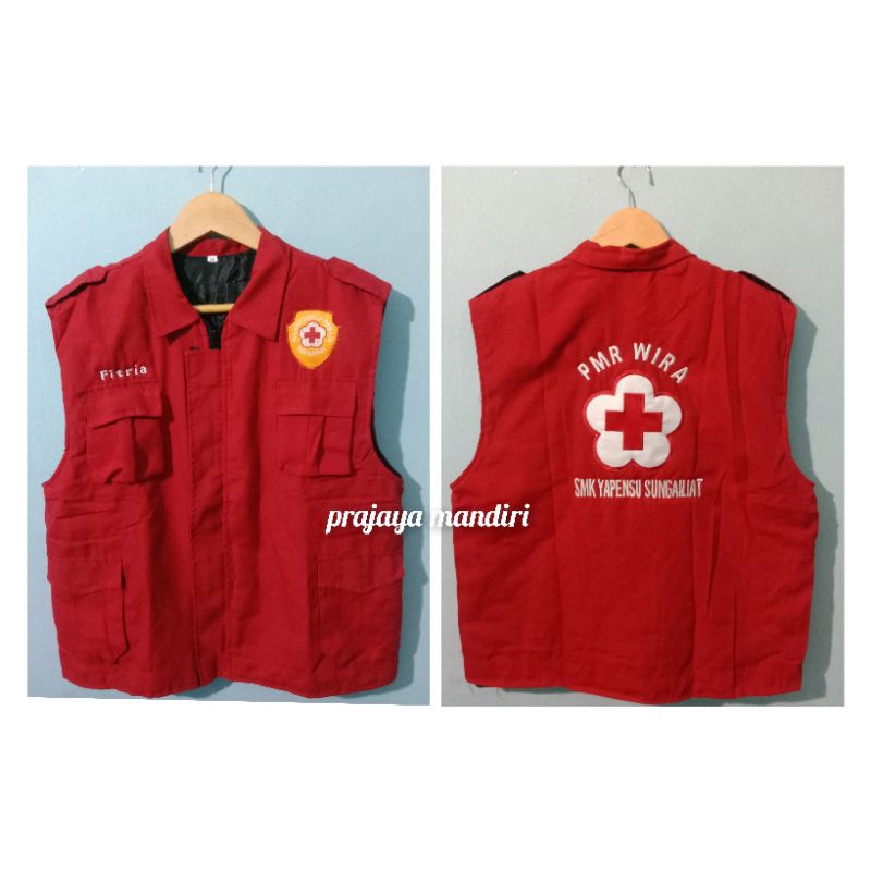 Jual Rompi PMR Costum Bordir Sekolah | Shopee Indonesia