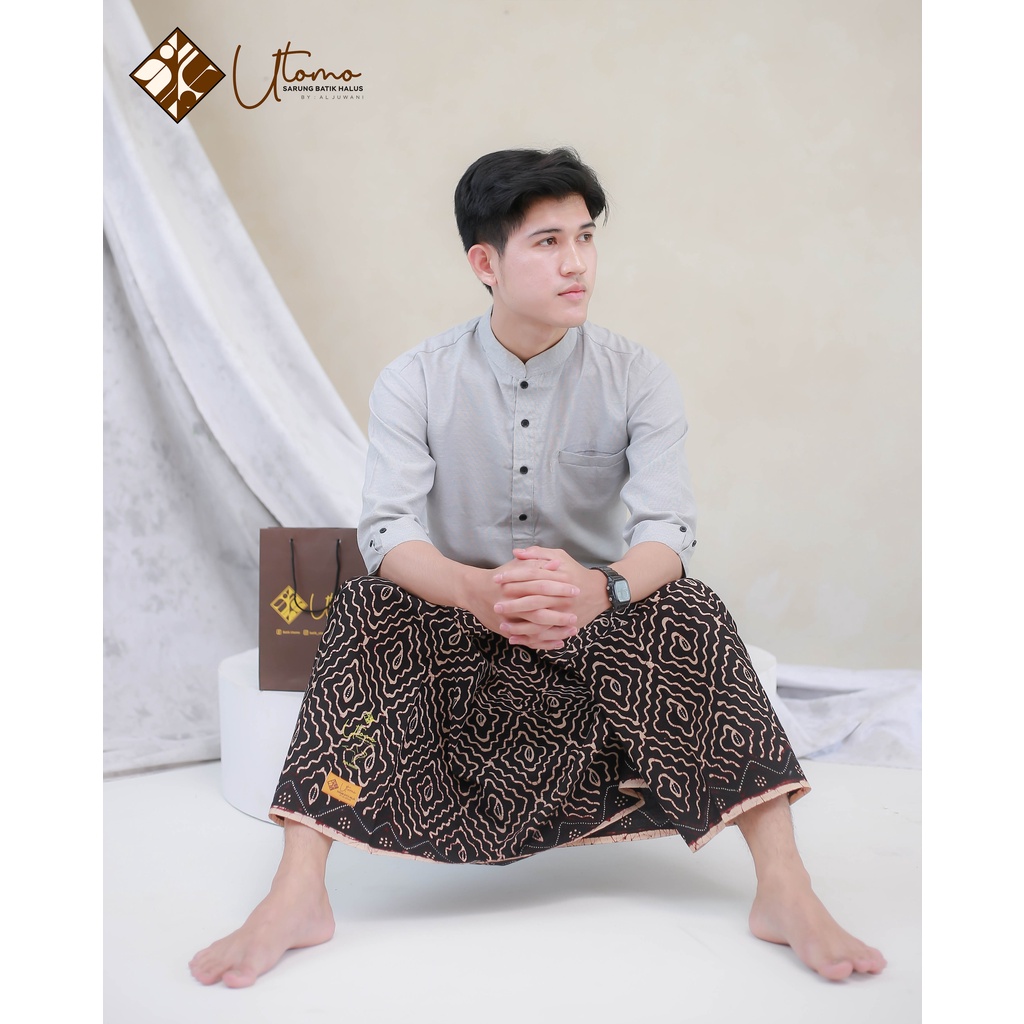 Jual Sarung Batik Aljuwani Tulis Motif Sido Drajat | Sarung Batik Halus ...