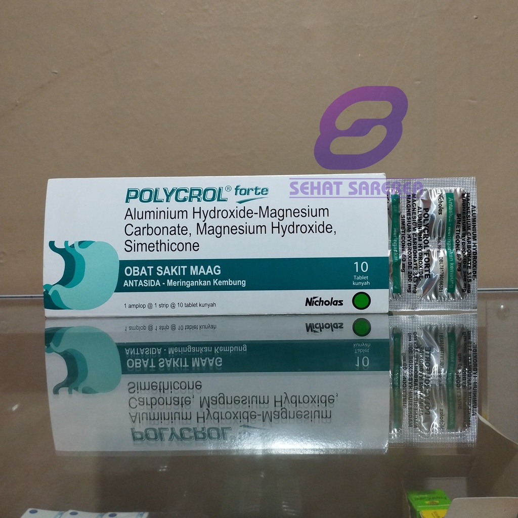 Jual Polycrol Forte Strip 10 Tablet | Shopee Indonesia