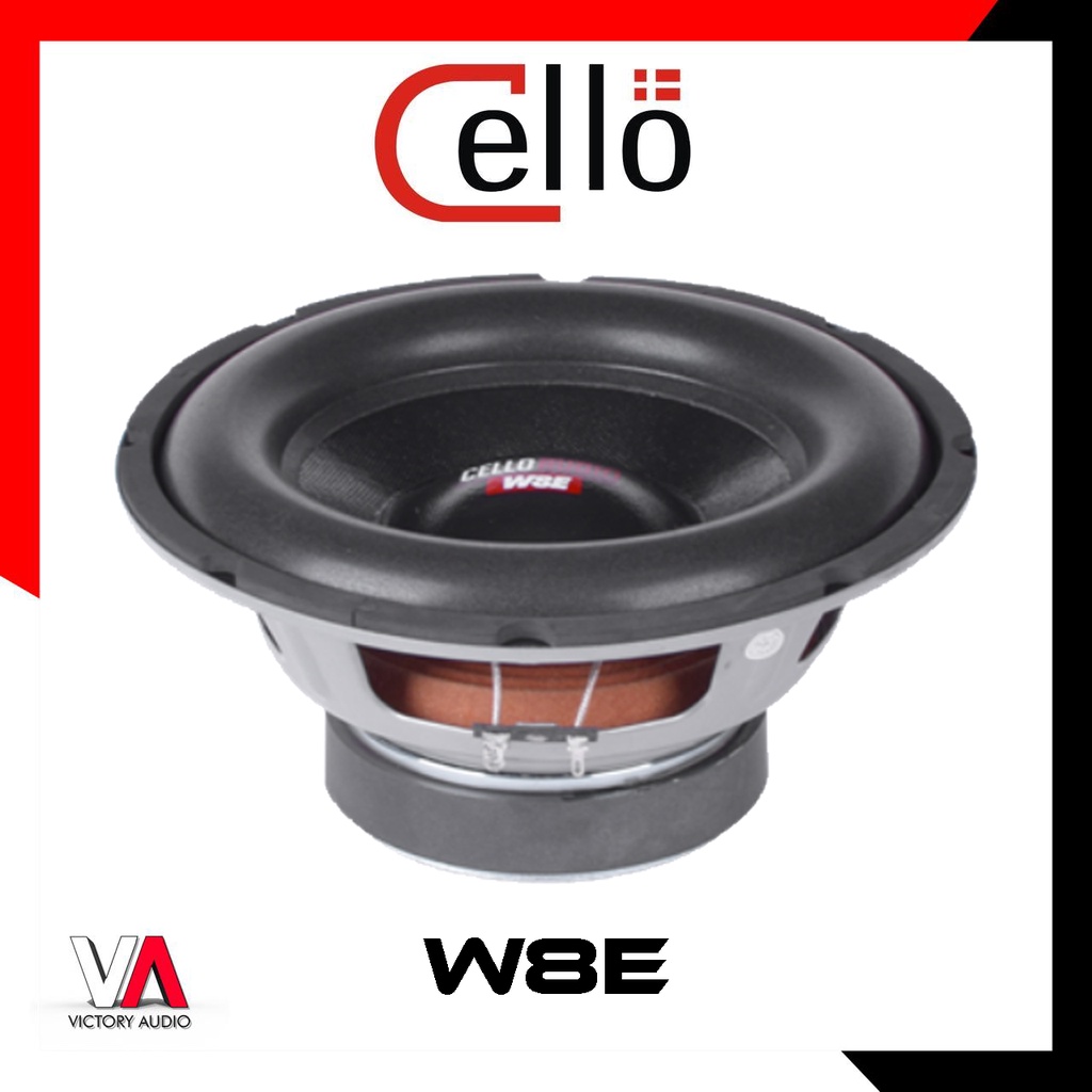 Jual Subwoofer Pasif 8 Inch CELLO W8E 8 Inch Paper Cone Sub 150 Watt RMS Power Handling Single ...