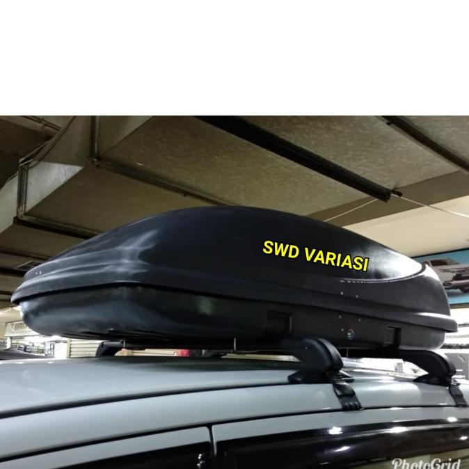 Jual Paket Roof Box + Cross Bar Jepit Body Mobil Innova | Shopee Indonesia