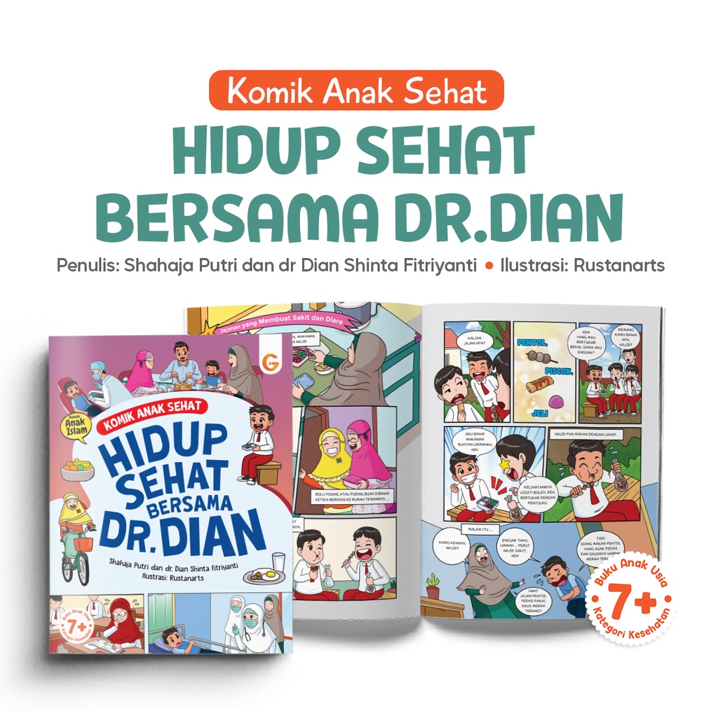 Jual Komik Anak Sehat - Hidup Sehat Bersama dr. Dian | Shopee Indonesia Jual Komik Anak Sehat - Hidup Sehat Bersama dr. Dian | Shopee Indonesia