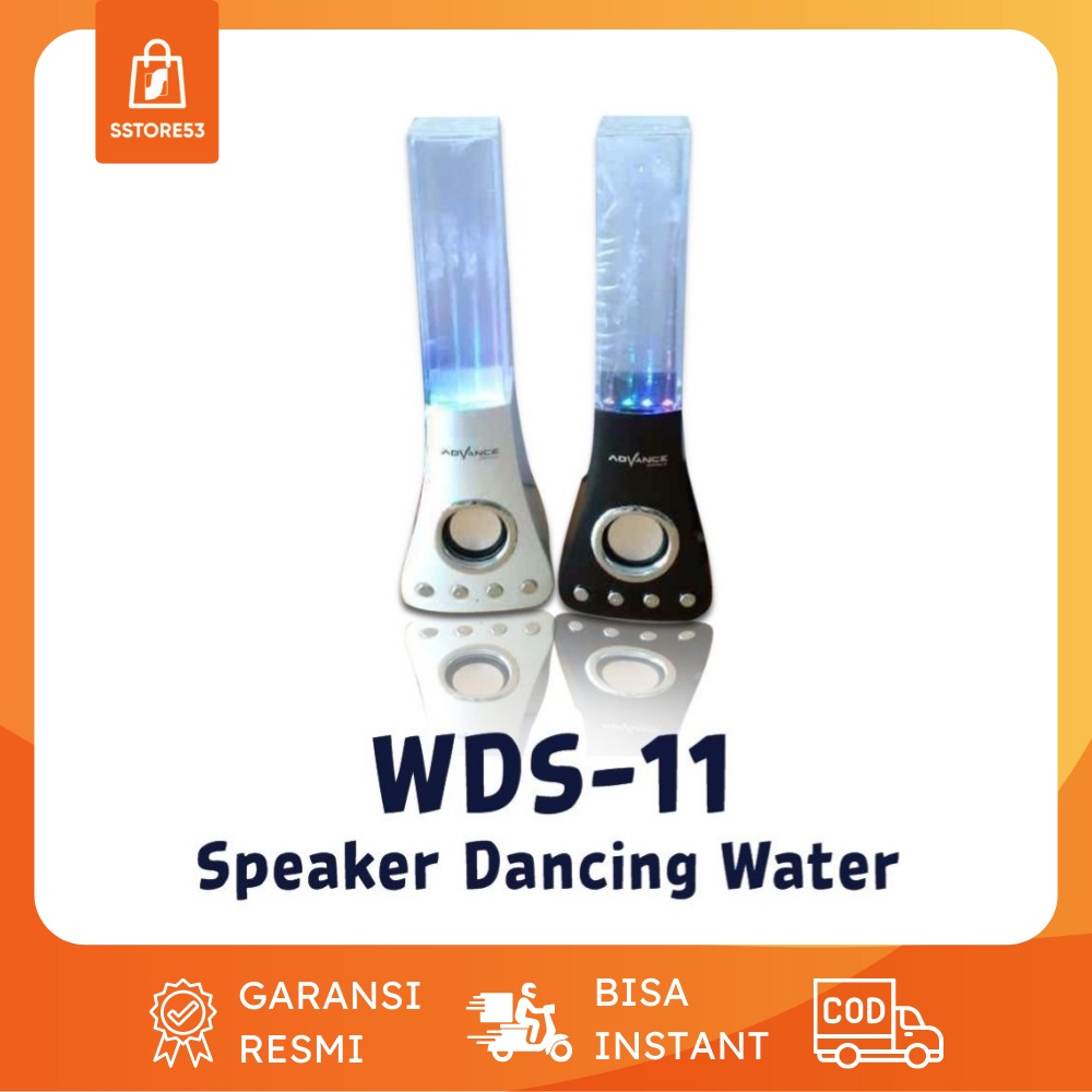 Jual Speaker advance WDS-11 dancing water portable | Shopee Indonesia