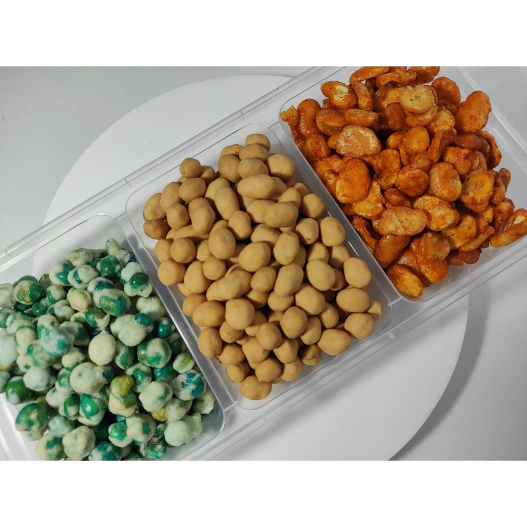 Jual PROMO 2 PAKET SERBA KACANG GARING 3 RASA / TANPA PENGAWET(polong ...