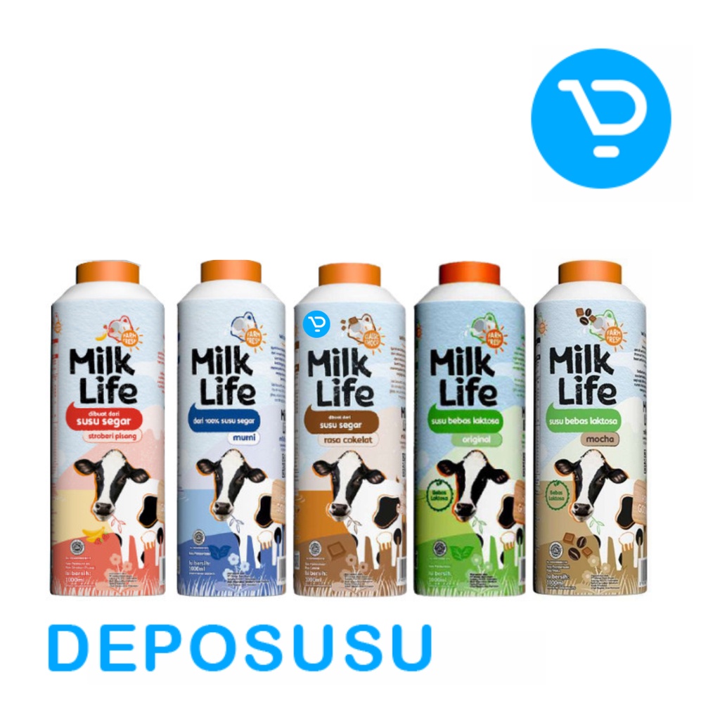 Jual Susu MILK LIFE Pasteurized Freshmilk | Shopee Indonesia