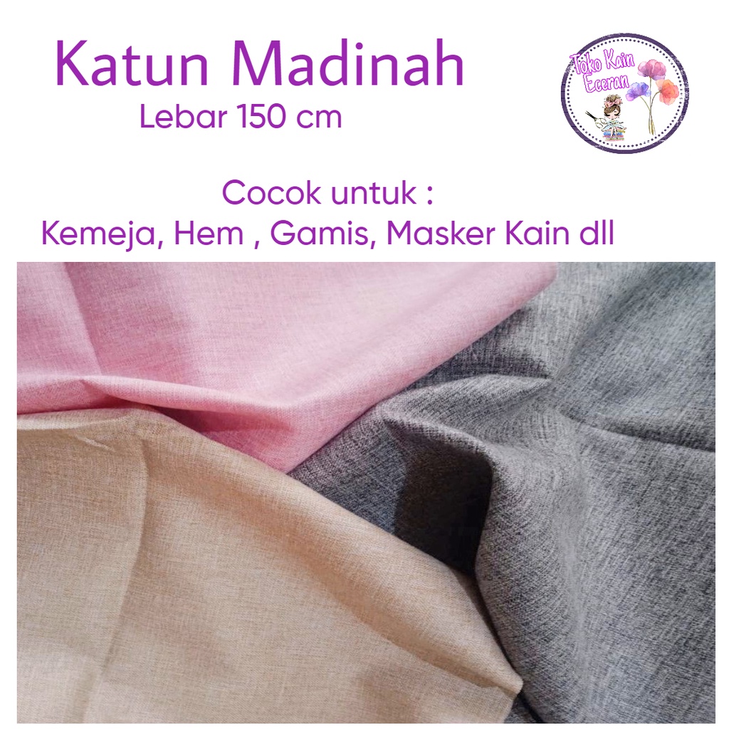 Jual KAIN KATUN MADINAH KAIN KATUN MADINAH PREMIUM KAIN MADINAH KATUN ...