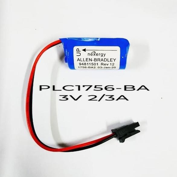 Jual Ab 1756-Ba2 3V 1756 Ba2 Baterai Allen Bradley Plc Battery Pk05 ...