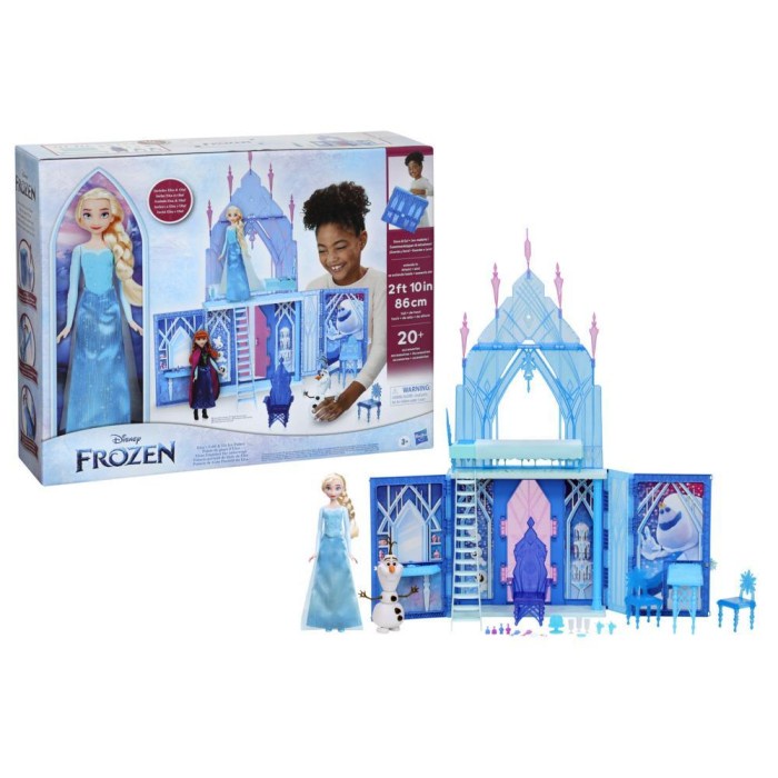 Jual Disney's Frozen Elsa's Fold and Go Ice Palace Istana Princess ...
