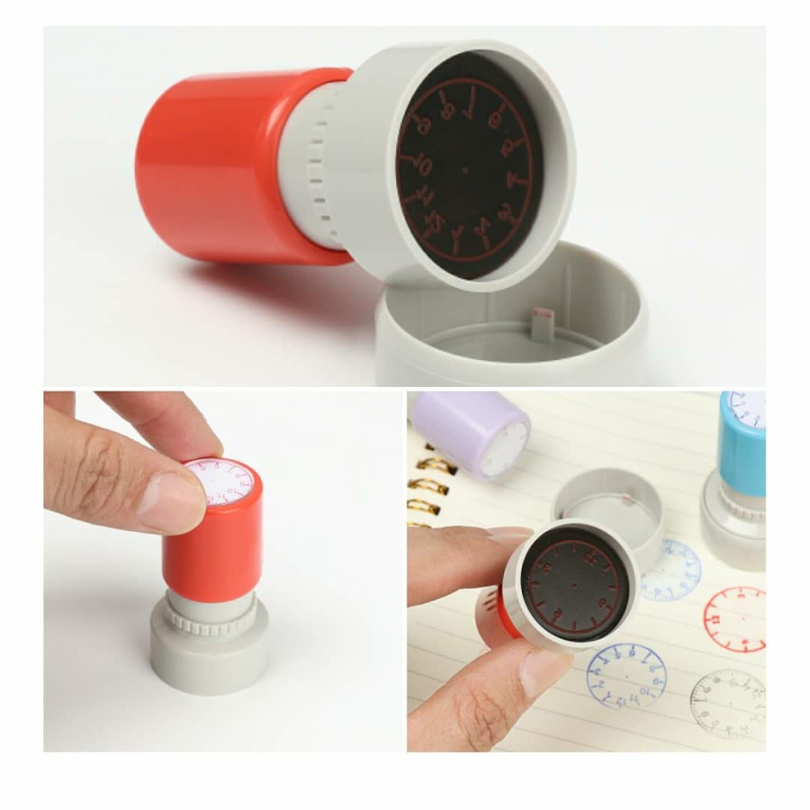 Jual Mainan Stempel Jam Dinding Belajar Mengenal Waktu | Shopee Indonesia