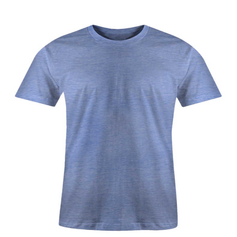 Jual Kaos Pria bertekstur Two Tone warna BIRU MUDA MISTY (LIGHT BLUE ...