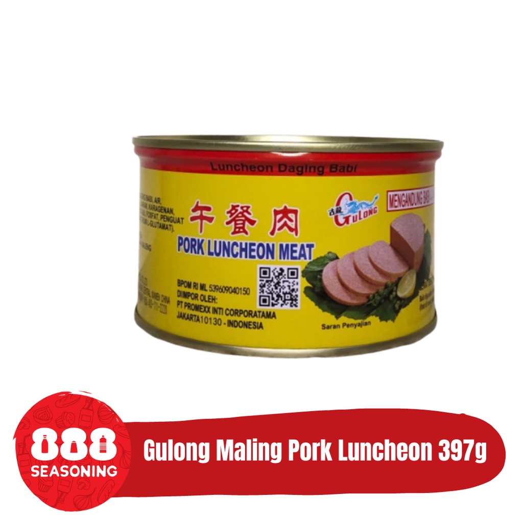 Jual GULONG MALING PORK LUNCHEON MEAT 397g | Shopee Indonesia