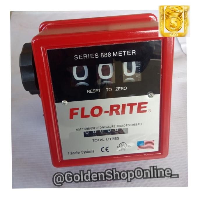 Jual Flow Meter Merk Flo Rite Ukuran 1" 3 Digit | Shopee Indonesia
