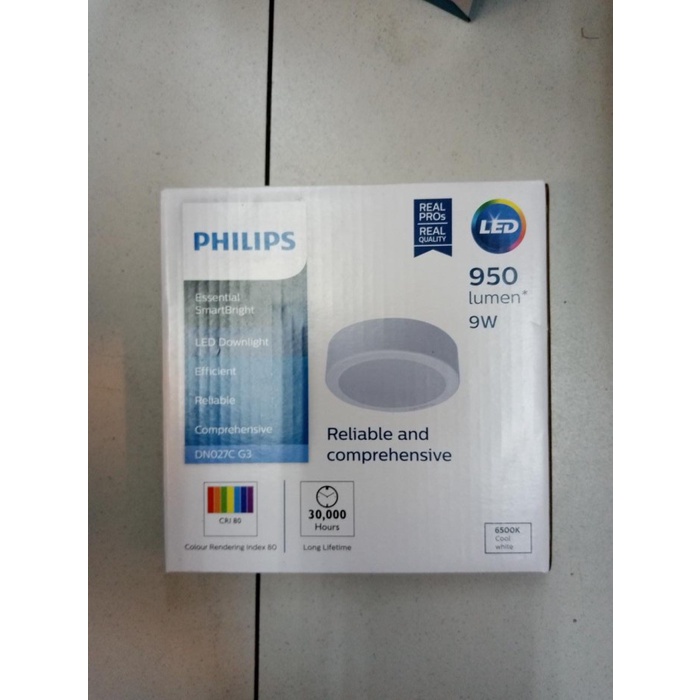 Jual Philips LED Downlight Outbow DN027C 9 Watt | Shopee Indonesia