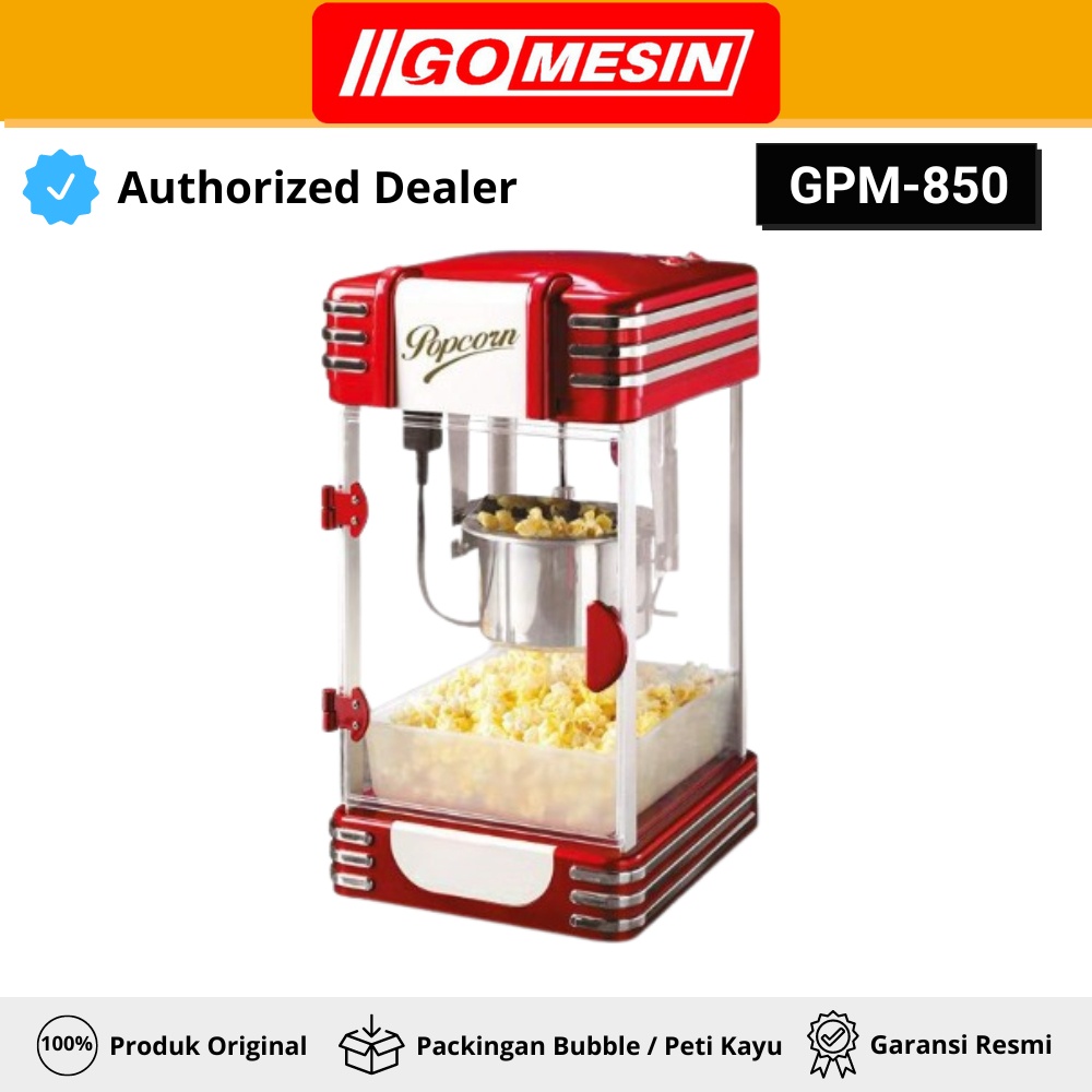 Jual MESIN POPCORN MINI GOMESIN GPM 850 MESIN POP CORN JAGUNG LISTRIK ...