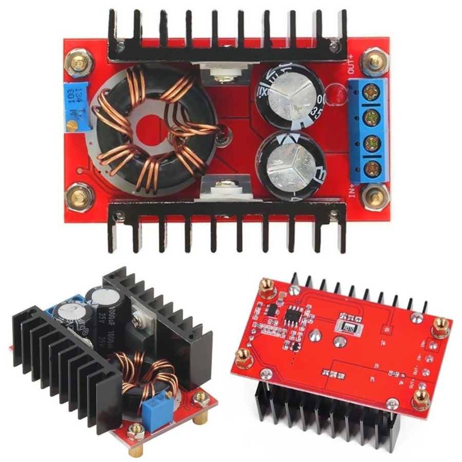 Jual MODUL DC STEP UP 150W POWER SUPPLY BOOST CONVERTER 10V-32V TO 12V ...