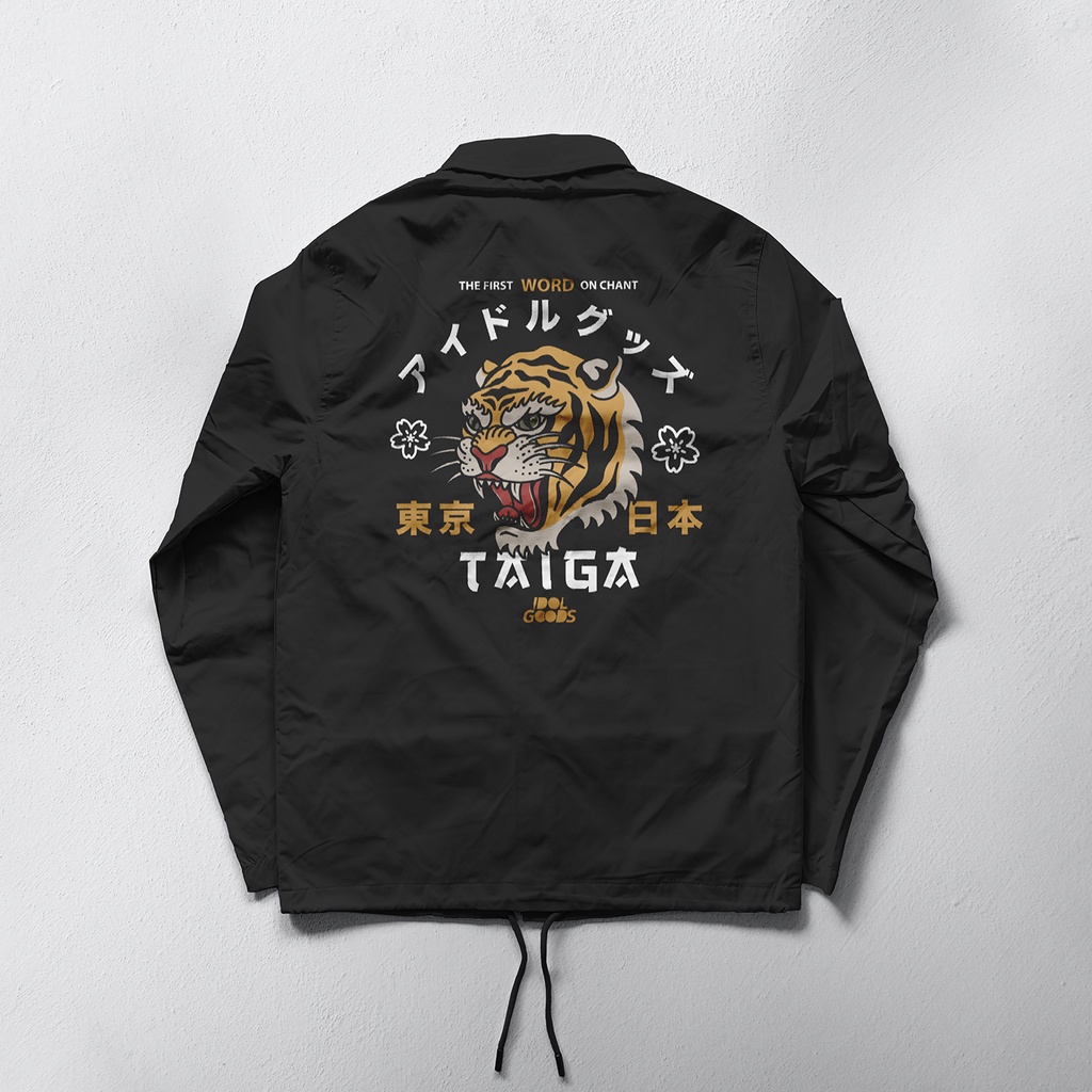 Jual Coach Jacket - Wind Breaker IDOL GOODS TIGER "TAIGA" CHANT MIX ...