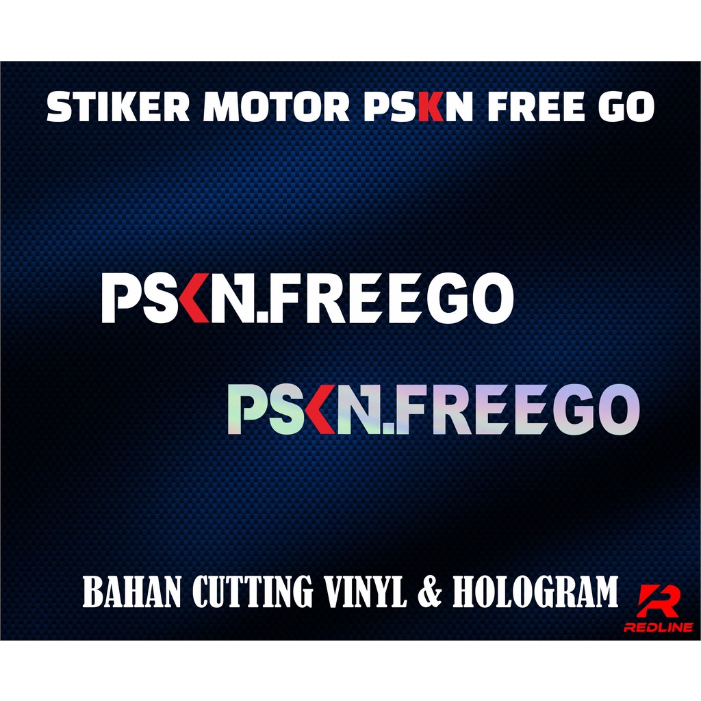 Jual Stiker PSKN FREE GO Bahan Cutting | Shopee Indonesia
