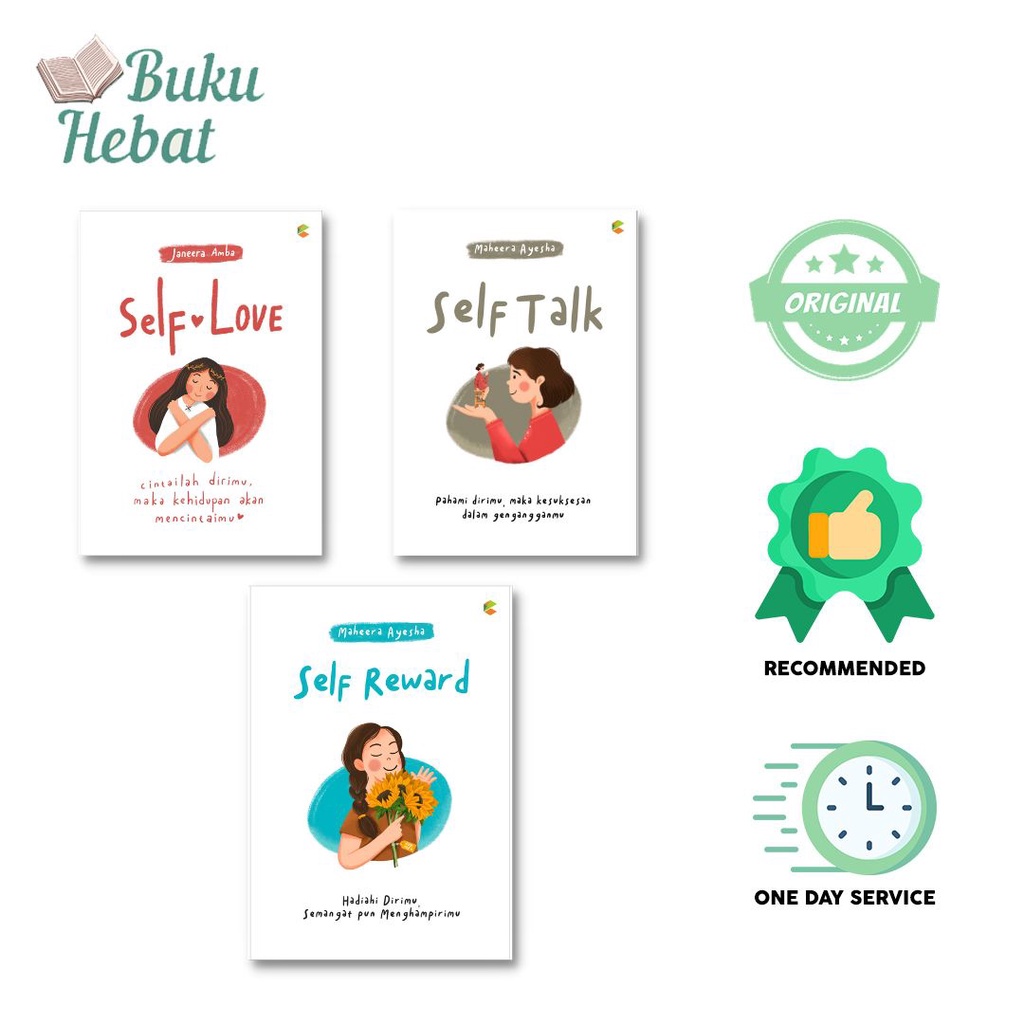 Jual PAKET BUKU SERI SELF LOVE : SELF LOVE , SELF TALK , SELF REWARD ...