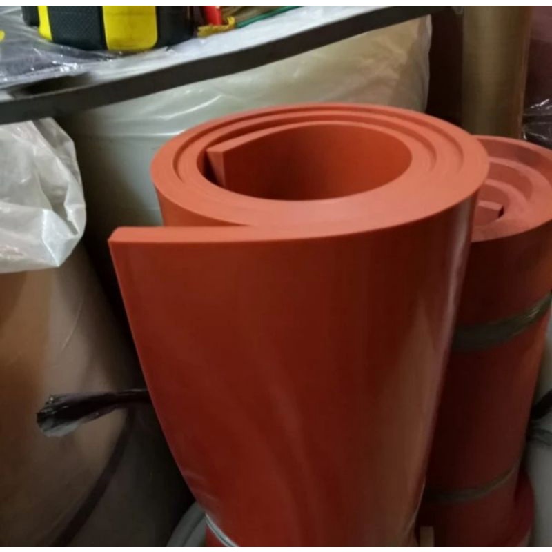 Jual silicon red tebal 5mm ukuran 10cm x 50cm | Shopee Indonesia