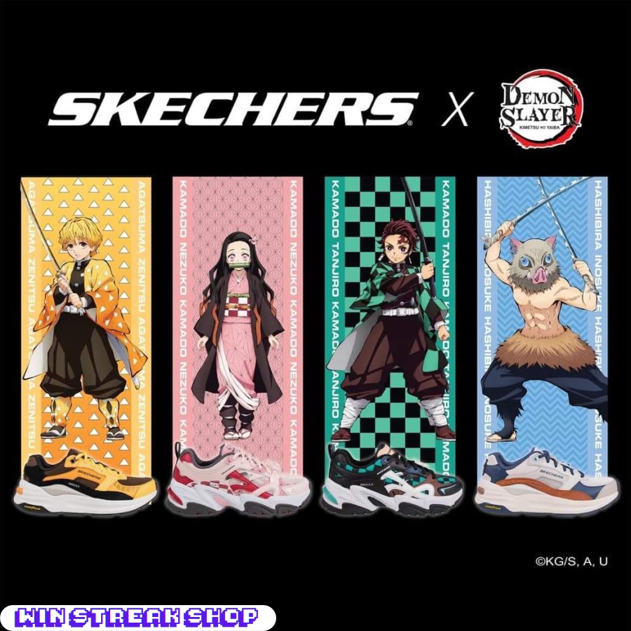 Jual Sepatu Sport Skechers Demon Slayer Official / Sepatu Sport ...