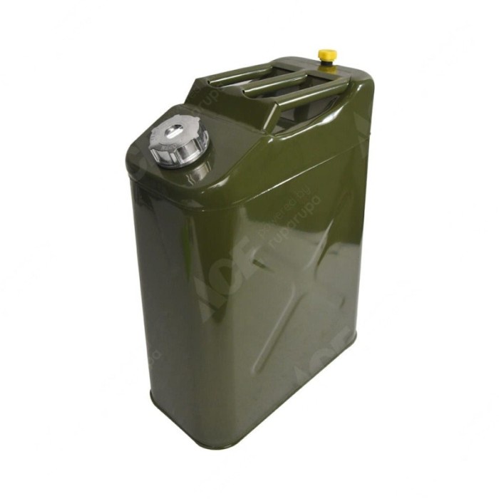 Jual Jerigen Jerry Can Bbm Bensin Solar Gas 20L Metal - Bahan Bakar ...