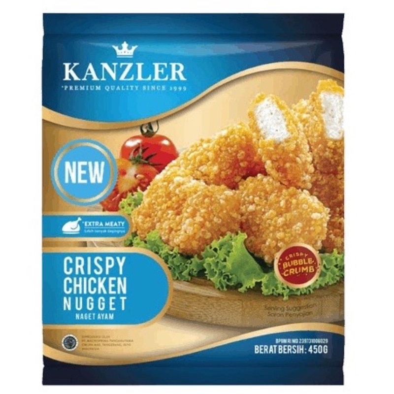 Jual Kanzler Crispy Chicken Nugget nd Sosis Ayam/ Nuget Ayam Kanzler ...
