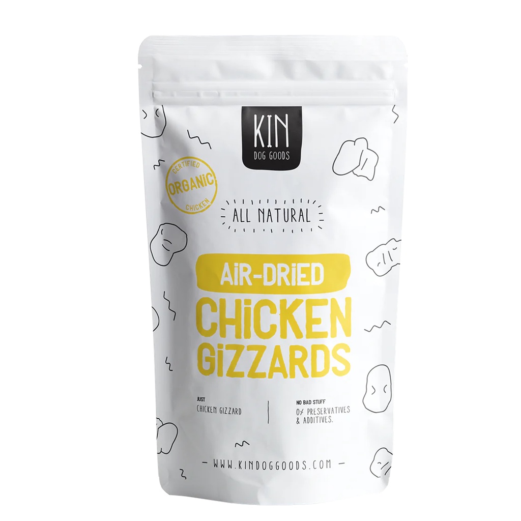 Jual KIN DOG GOODS Air-Dried Chicken Gizzard | Shopee Indonesia