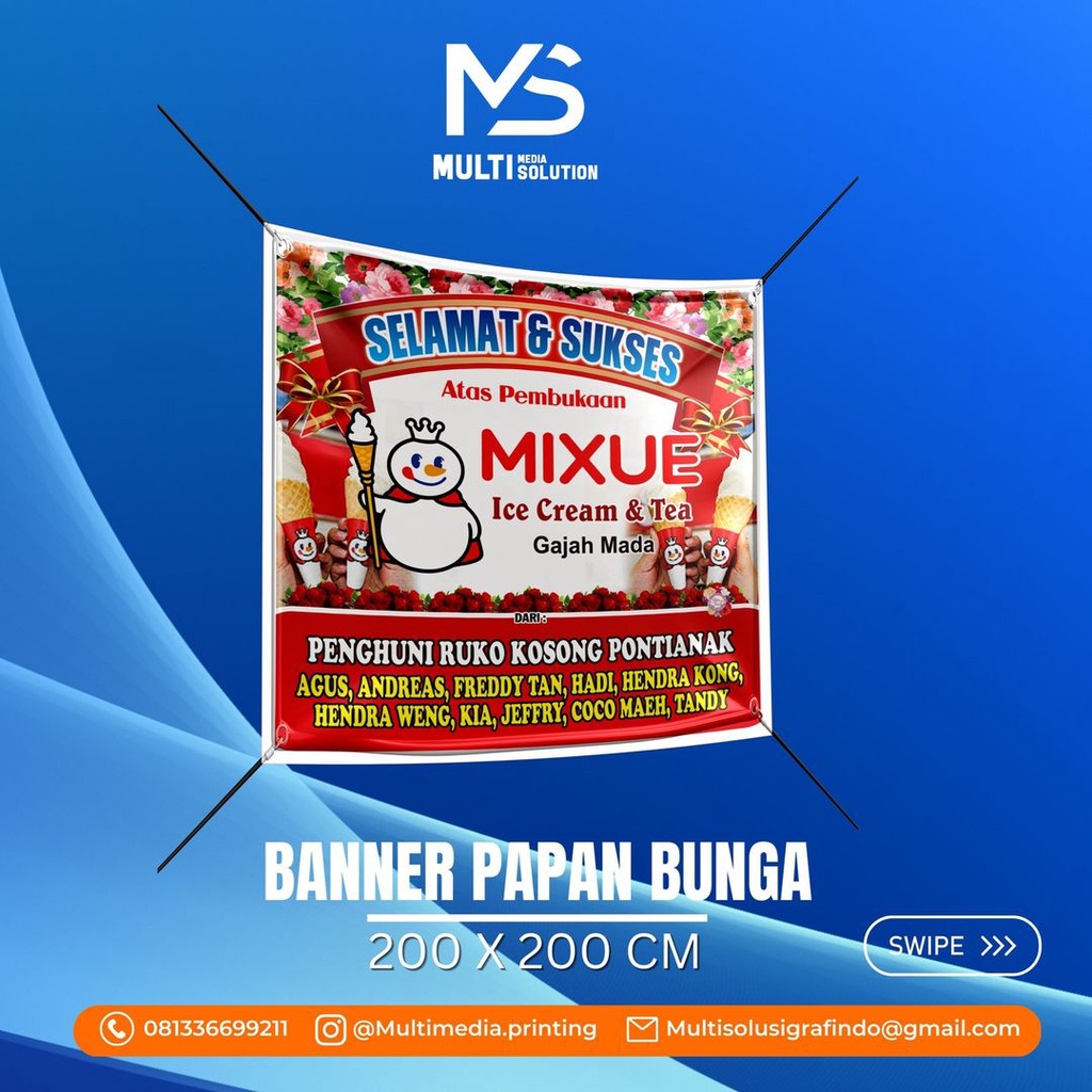 Jual Spanduk / Banner - Multi Media Solution | Shopee Indonesia