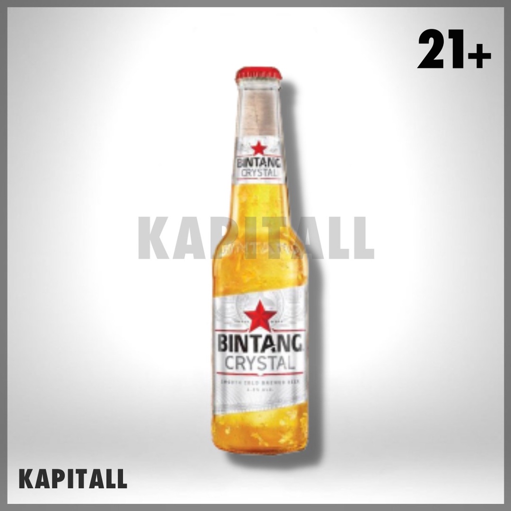 Jual BEER BINTANG CRYSTAL PINT 330ml | Shopee Indonesia