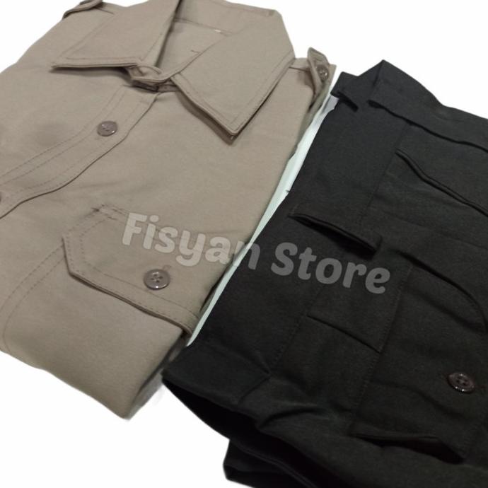 Jual Seragam PDH Security | Seragam PDH Satpam Coklat Terbaru | Shopee Indonesia