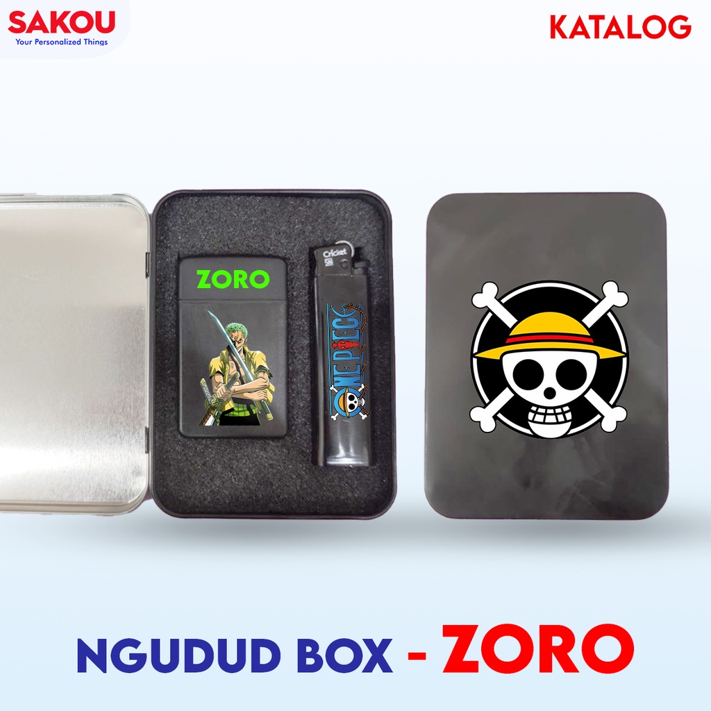 Jual Ngudud Box Katalog / One Piece Nakama / Korek Zypo Bara / Cricket ...
