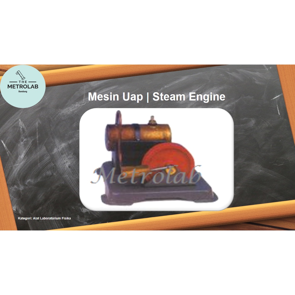 Jual Mesin Uap | Steam Engine | Miniatur | Ukuran 21 x 15,5 x 13 cm | Shopee Indonesia