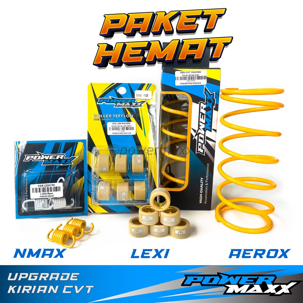 Jual PAKET HEMAT UPGRADE KIRIAN CVT nmax 155 aerox 155 lexy 125 old new ...