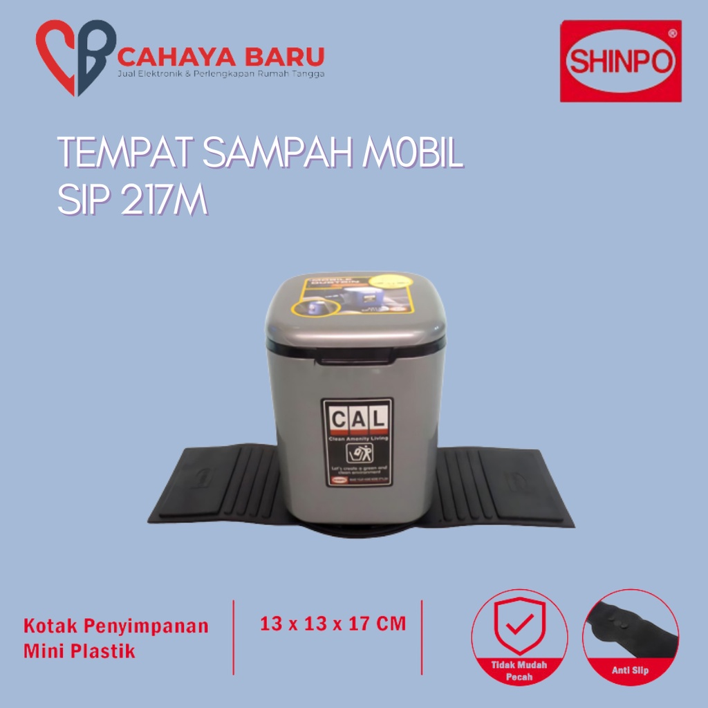 Jual SHINPO 217M TEMPAT SAMPAH MOBIL | Shopee Indonesia
