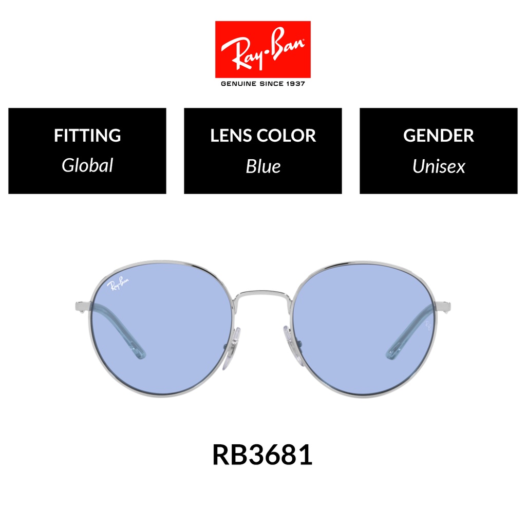 Jual RAY-BAN | RB3681 003/80 | Global Fitting | Sunglasses | 50mm ...