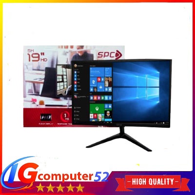 Jual MONITOR LED SPC SM-19HD 19 Inch VGA HDMI Garansi Resmi | Shopee ...