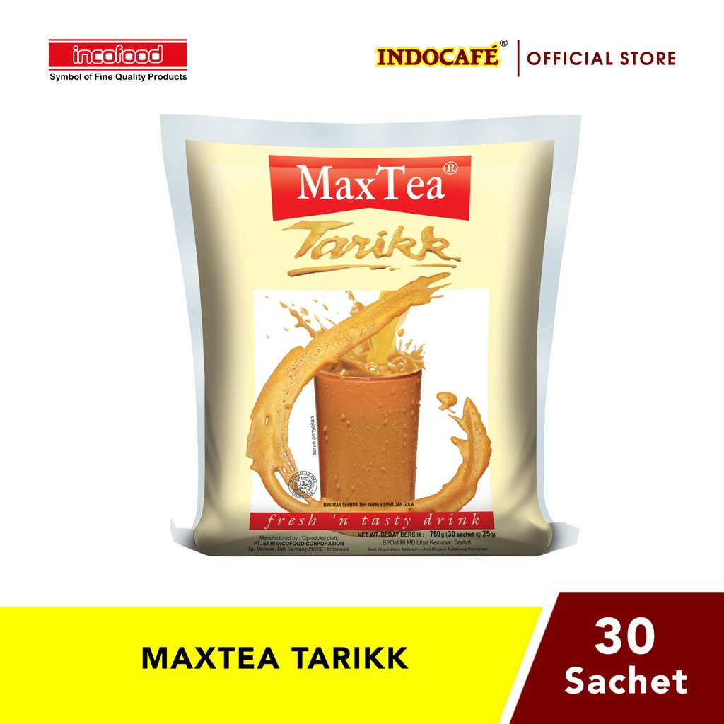 Jual Max Teh Tarik Bag tea 30 Sachet Minuman Bubuk Teh Susu Instant ...