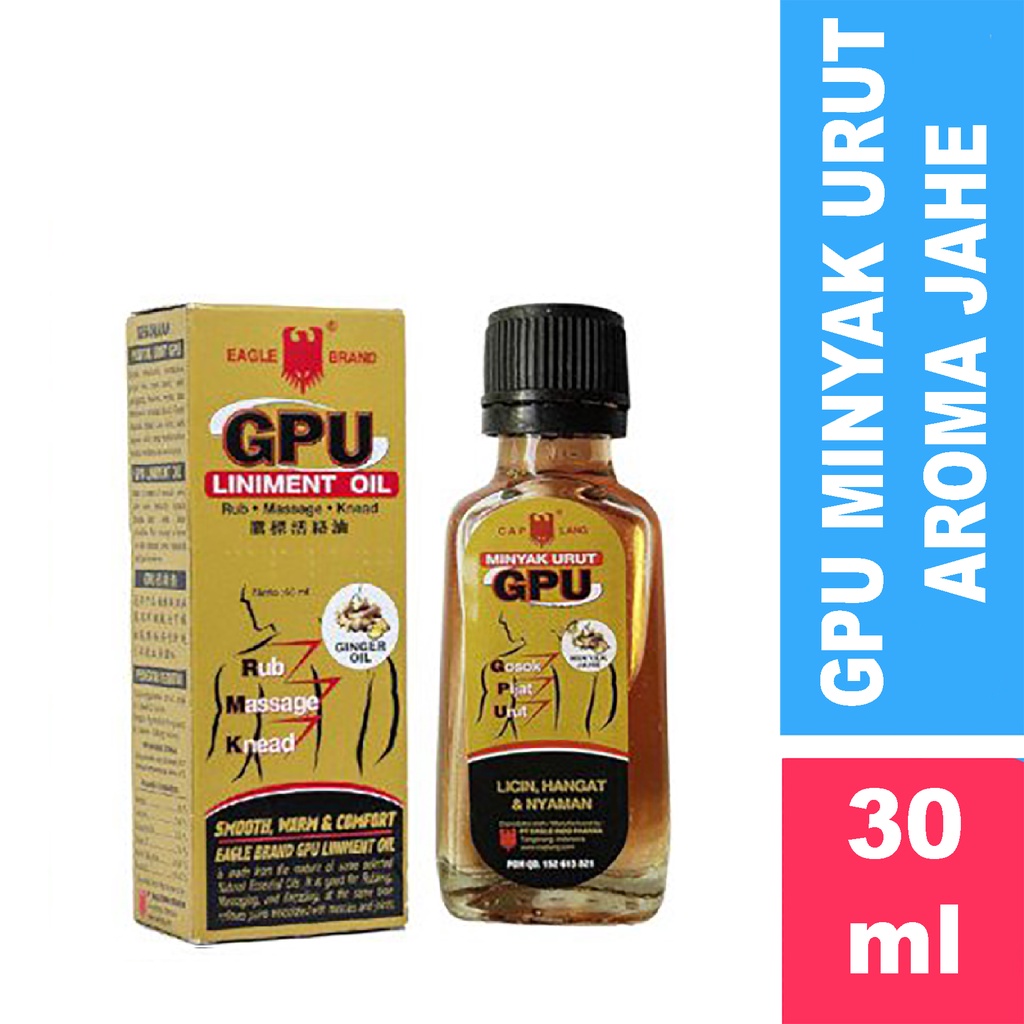 Jual Cap Lang Minyak GPU Jahe 30 ML | Shopee Indonesia