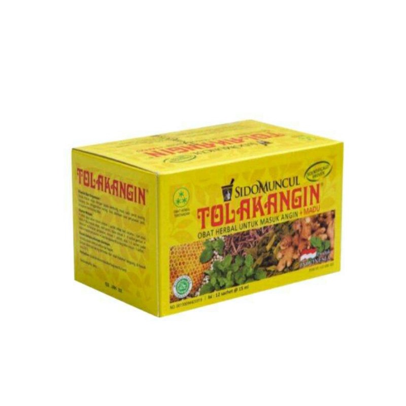Jual Tolak Angin Cair 1 BOX isi 12 Sachet Tolak Angin Herbal Anti Masuk ...