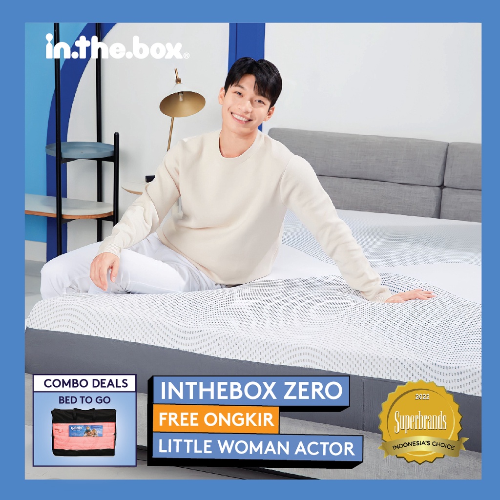 Jual [PROMO] INTHEBOX Zero Kasur Spring Bed - GRATIS Kasur Bed To Go ...